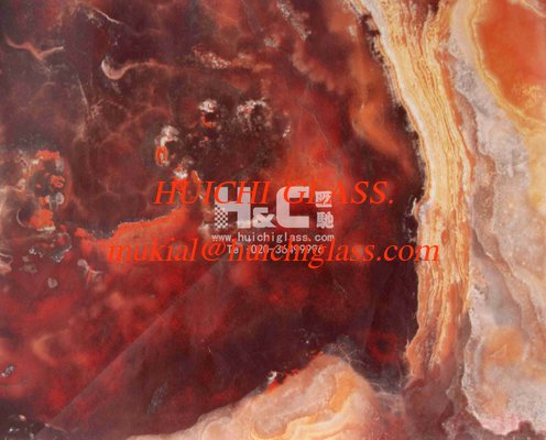 EVA Decorative glass insertion(marble paper)