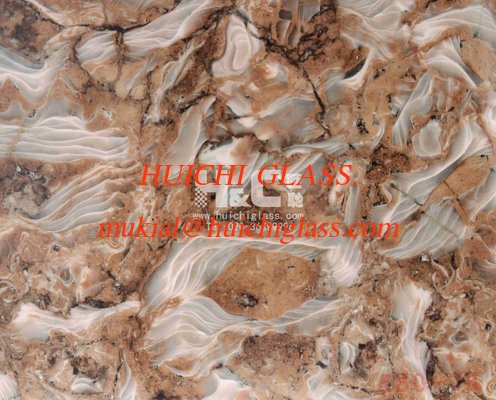 EVA Decorative glass insertion(marble paper)