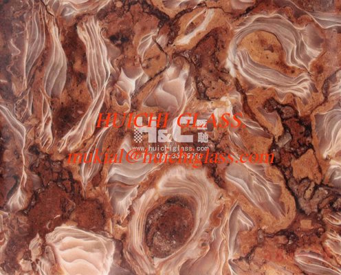 EVA Decorative glass insertion(marble paper)