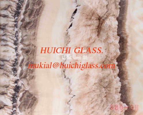 EVA Decorative glass insertion(marble paper)