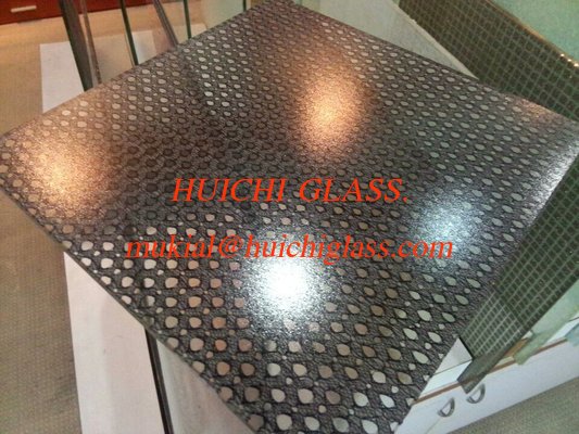 TV background decorative glass