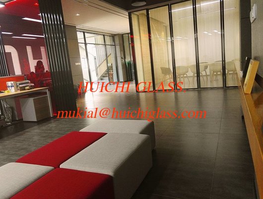 Fabric decorative glass, EVA laminated glass,  laminated glass insertion,  decorative material for glass lamination