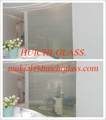Smart switchable glass. intelligent glass for the beauty Salon, medical hospital
