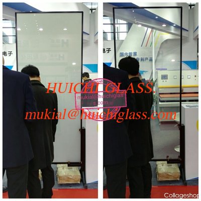 Intelligent glass, smart glass with low haze, high transparency  for door design