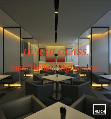 Gradient PET film for glass lamination, frosted PET film for decorative glass, art glass for interior design