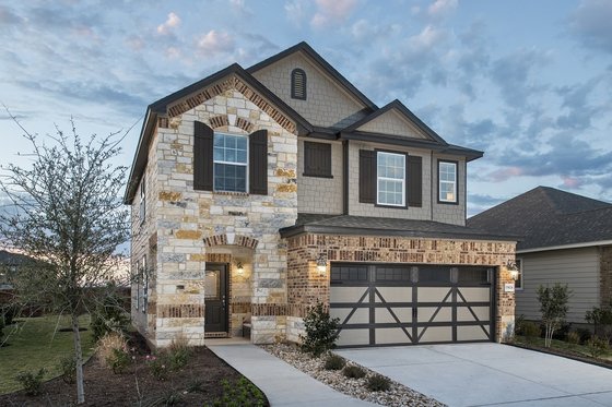 China Convenient  New Homes Austin Unique Floor Plans Thoughtfully Designed Interior Exterior supplier