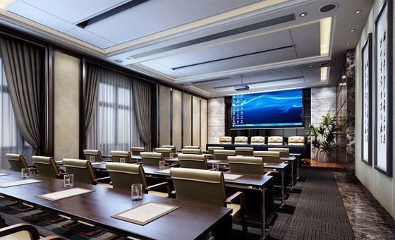 China Meeting Rooms In London Office Furniture Meeting Room 10 Person Conference Table supplier