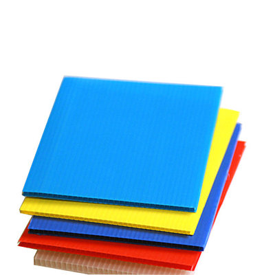 High quality pp hollow core plastic sheets / board supplier