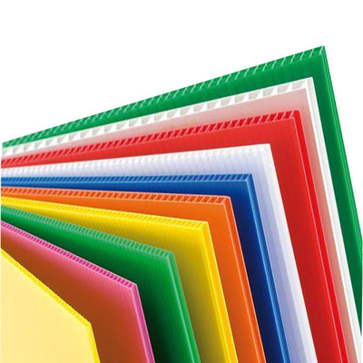High quality pp hollow core plastic sheets / board supplier