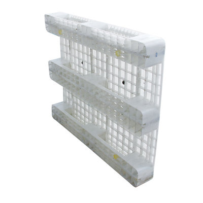Hot selling food grade heavy duty Blue single face plastic pallet for sale supplier