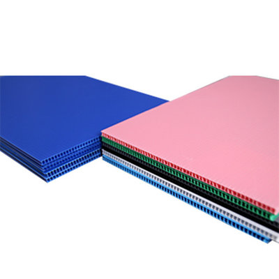 High Quality PP Hollow Sheet / polypropylene plastic core flute board supplier