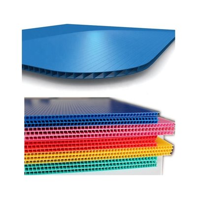Polypropylene Material Corrugated PP Plastic Hollow Sheets supplier