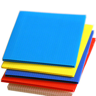 Polypropylene hollow sheet , PP coroplast Plastic Sheet with good price supplier