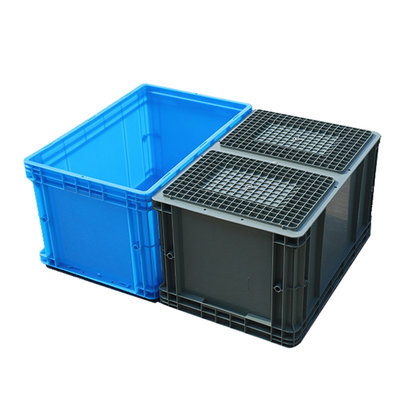 Food grade solid HDPE plastic eu packing crate custom shipping boxes supplier