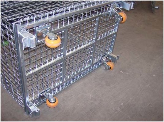 Large plastic collapsible pallet box pallet collapsible bulk container supplier