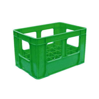 PP HDPE material plastic beer wine bottle can 24 bottles cans crate factory export for sale supplier