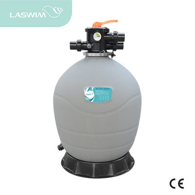 Top mount plastic sand filter