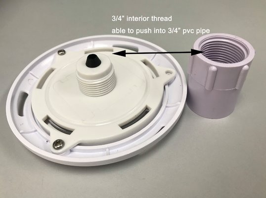 Smart LED pool light fit to PVC pipe (WL-LA series)