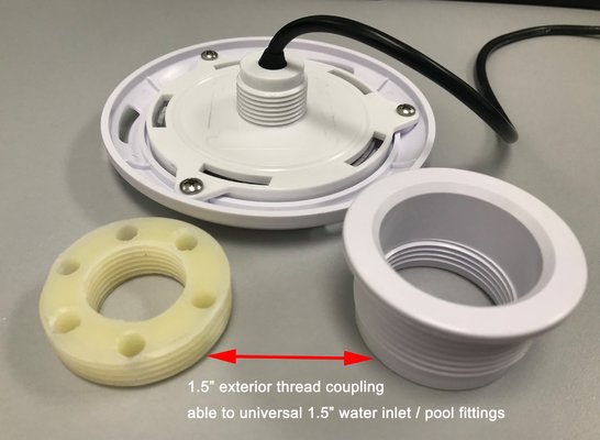 Smart LED pool light fit to PVC pipe (WL-LA series)