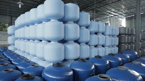 LASWIM new plastic sand filter with two layer laterals (S-DG series)