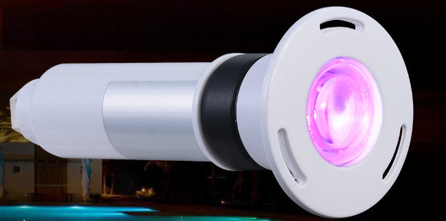 Small LED pool light fit for 1.5" PVC pipe (WL-MF series)
