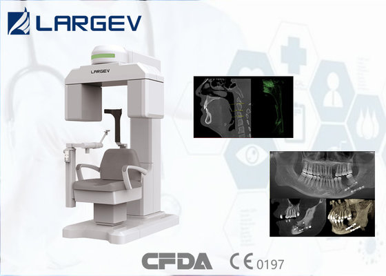 LargeV 3D dental imaging Accurate scan low dose level  360°rotating view  for dental implant with CE and CFDA