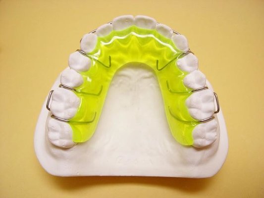 Orthodontic Dental Hawley Retainer For Teeth Straightening / Teeth Alignment
