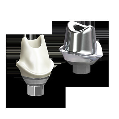 Titanium Individual Custom Implant Abutment , Efficient Predictable CAD / CAM Abutment