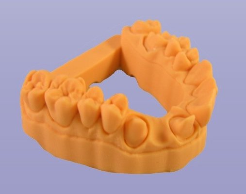 Smooth Surface 3D Printing Dental Models , High Hardness Digital Dentistry Models