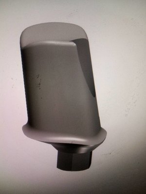 Dental Laboratory Titanium Custom Fabricated Abutment For Tooth Treatment