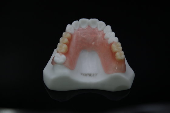 Strong And Durable Valplast Flexible Dentures / Dental Partials Denture For Loss Teeth Replacement Non Invasive