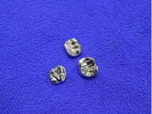 Durable Dental Crown Lab Full Cast Noble Metal Crown Tooth Cap With Biocompatibility