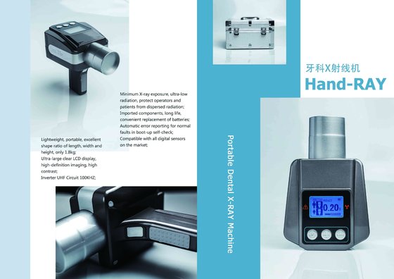 70kv Medical digital portable oral x ray sensor machine with high-definition image