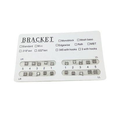 Dental Metal Orthodontic Brackets Dental Precio