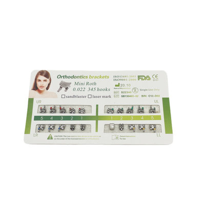 Dental Metal Orthodontic Brackets Dental Precio