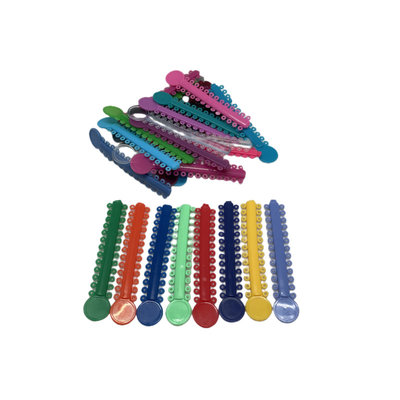Dental Elastic Rubber Ligature Ties Bands Orthodontic Braces For Bracket