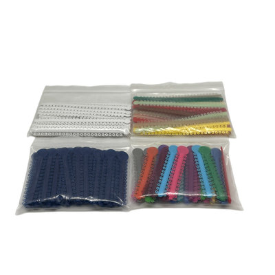 Dental Elastic Rubber Ligature Ties Bands Orthodontic Braces For Bracket