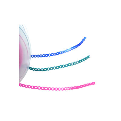 Dental Orthodontic Power Chain Elastic Plastic Chains Teeth