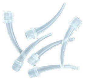 Plastic  Material  Dental Disposable Brown Yellow Mixing Tips Dental