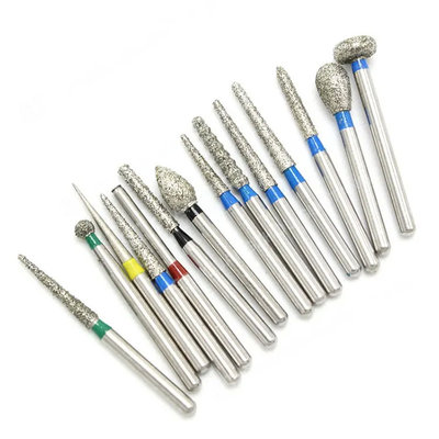Dental Diamond Fissure Burs In Dentistry