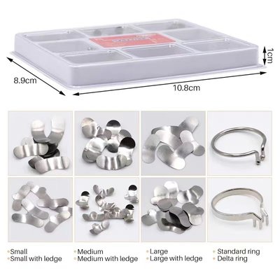 Dental Sectional Contoured Tooth Metal Matrices Band