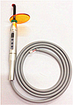 Cheap plastic handle white inbuilt LED curing light dental unit accessory