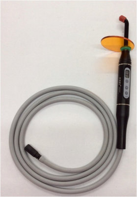 Cheap plastic handle white inbuilt LED curing light dental unit accessory