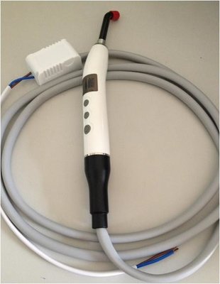 Cheap plastic handle white inbuilt LED curing light dental unit accessory