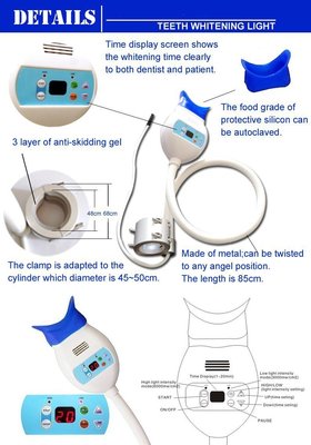 Portable Tooth Whitening Lamp for home and clinic use