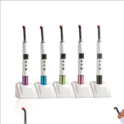 2015 New wireless portable dental led curing light, light cure unit with USB charger