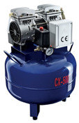 Factory price oil free silent dental air compressor for dental chair units