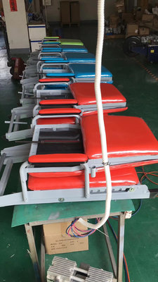 Portable folding patient dental chair sale, silla dental plegable with dental led lamp spittoon