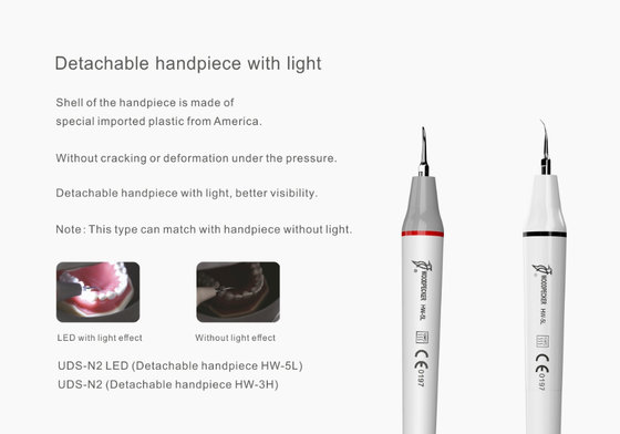 Woodpecker Ultrasonic Piezo Built-in Scaler N2 LED detachable scaler