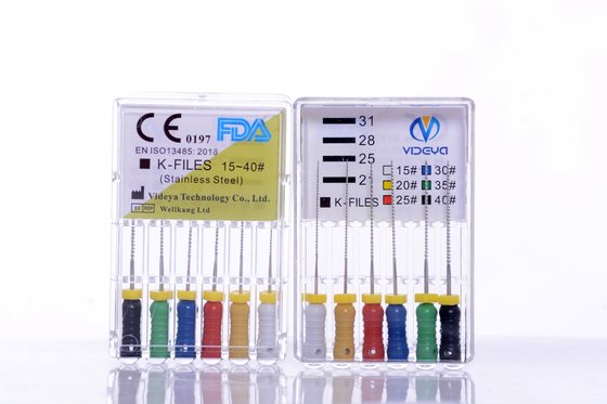 Factory Directly Offer FDA Stainless Steel Dental K Files